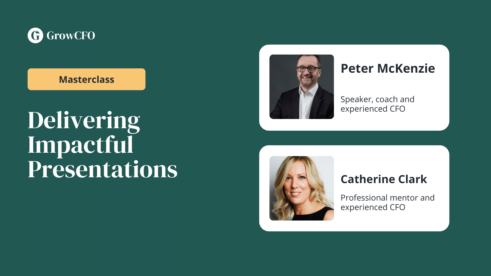 Delivering Impactful Presentations - GrowCFO