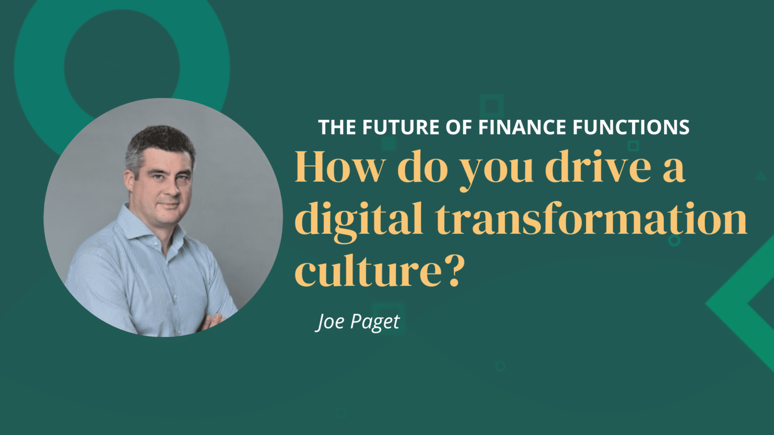 How do you drive a Digital Transformation Culture? - GrowCFO