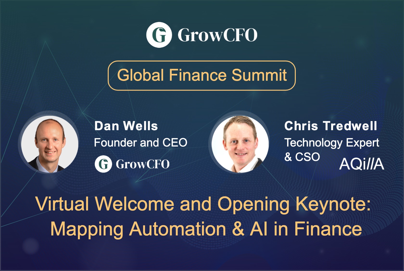 Virtual Welcome and Opening Keynote: Mapping Automation & AI in Finance ...