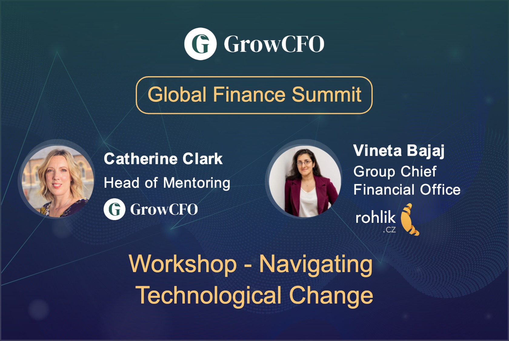 Workshop - Navigating Technological Change - GrowCFO Workshop - Navigating Technological Change - GrowCFO