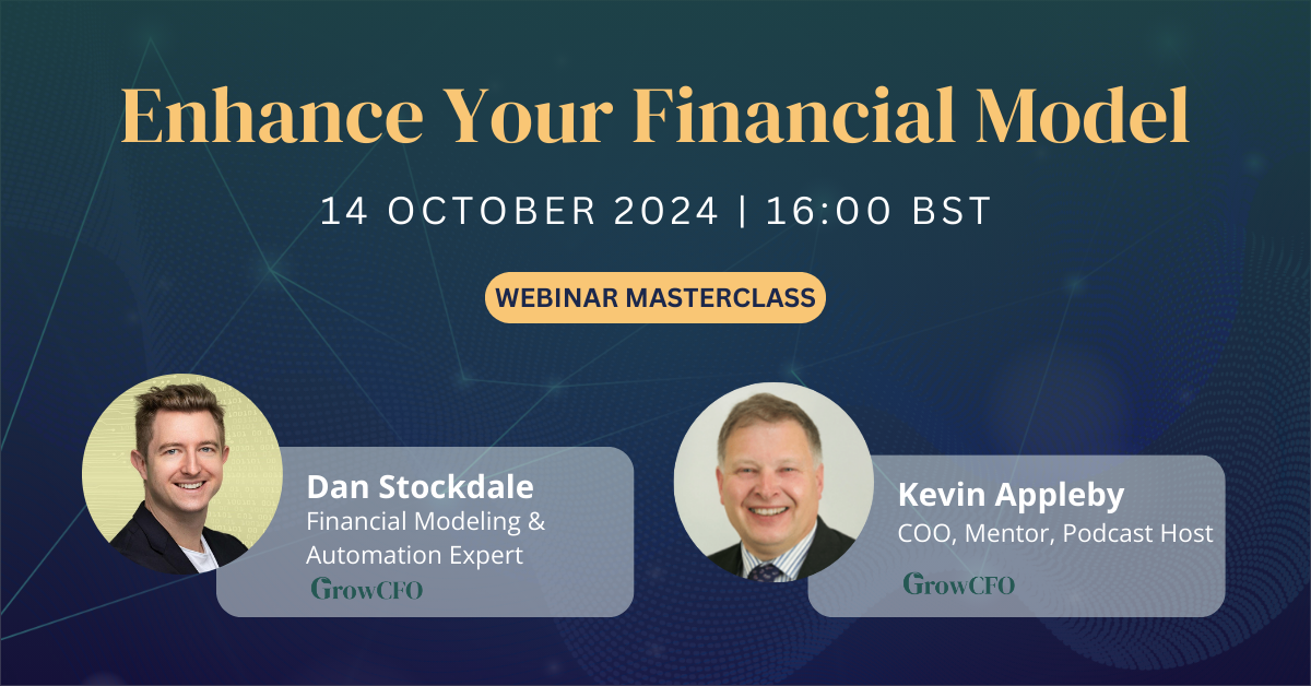 Enhance your Financial Model - GrowCFO