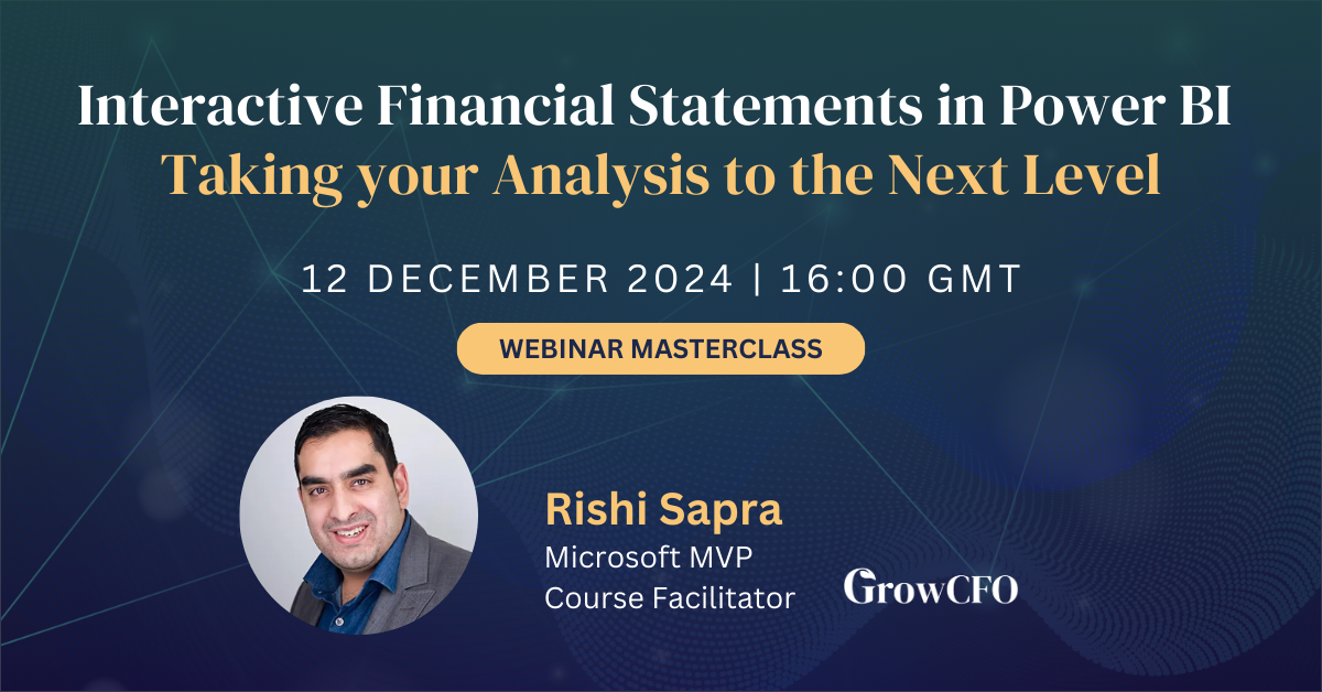 Interactive Financial Statements in Power BI - Taking Your Analysis to ...