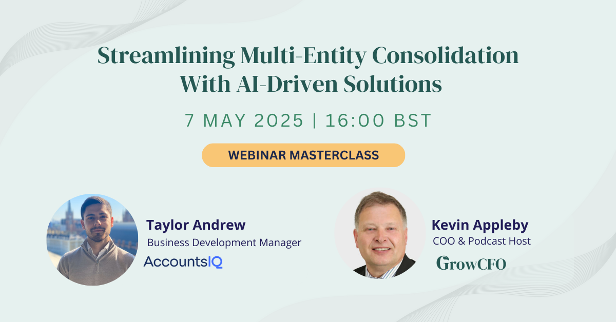 Streamlining Multi-Entity Consolidation with AI-Driven Solutions - GrowCFO