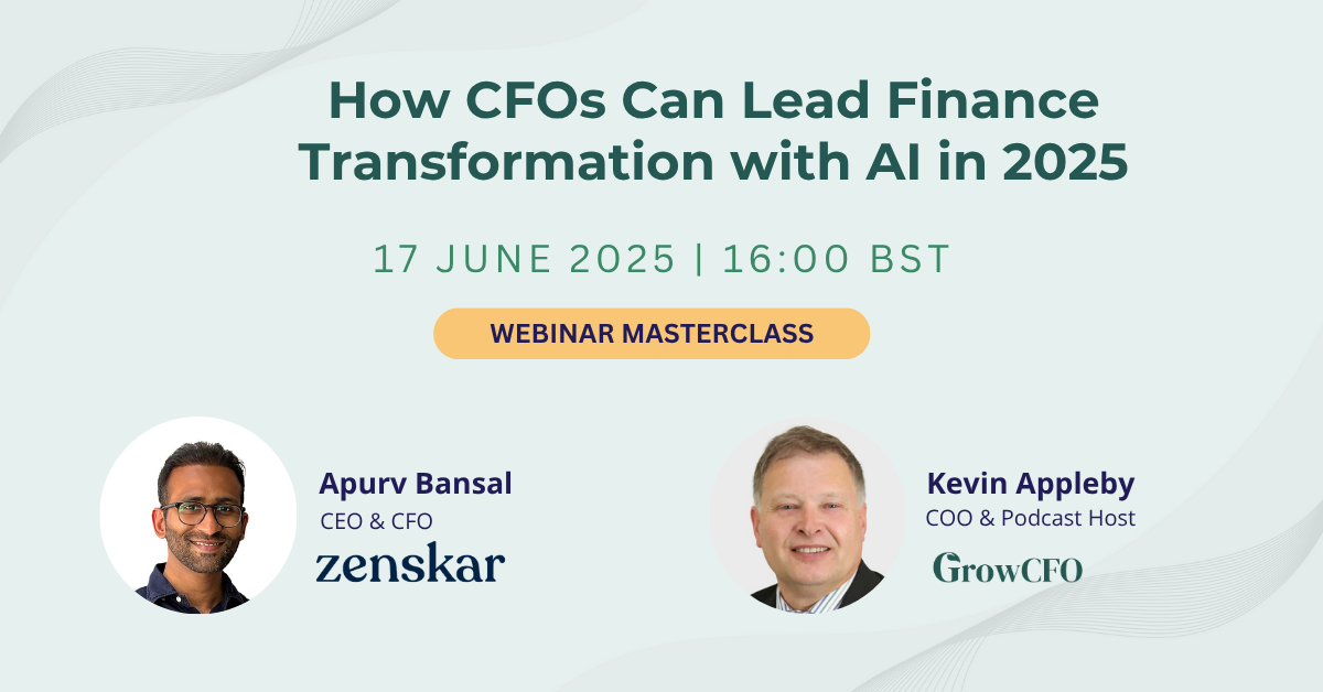 How CFOs Can Lead Finance Transformation with AI in 2025 - GrowCFO